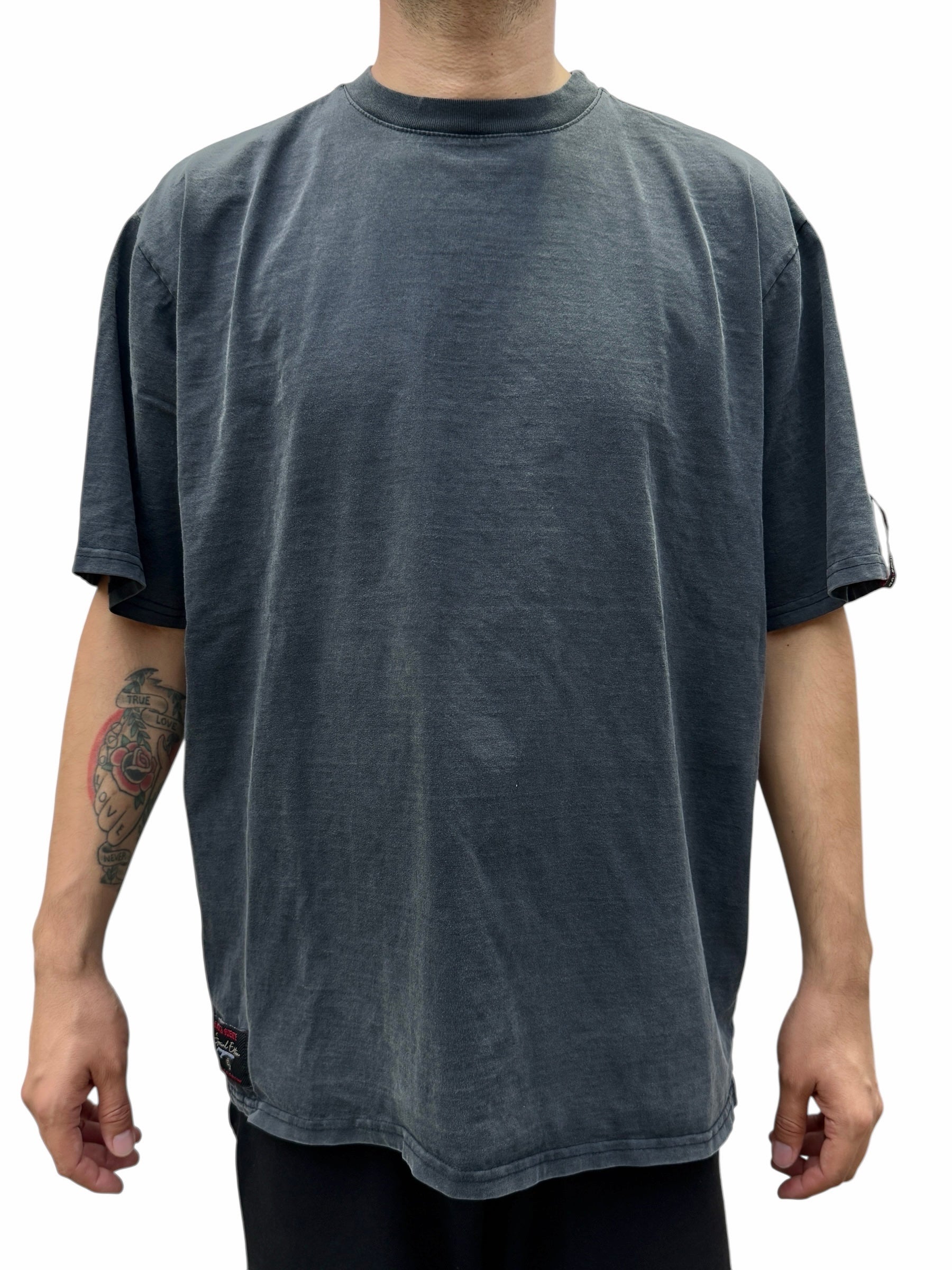 Playera “Simplicidad” Gris doble Stone